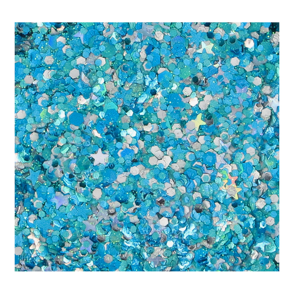 Superstar Chunky Glitter Cream Ice Queen – Cool Blue & Silver Glitter ...