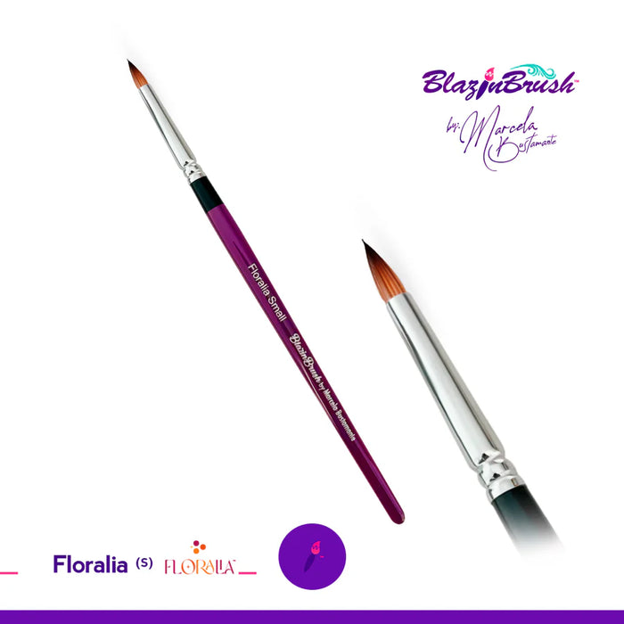 Floralia Small - Blazin Brush by Marcela Bustamante — www.artfactoryus.com