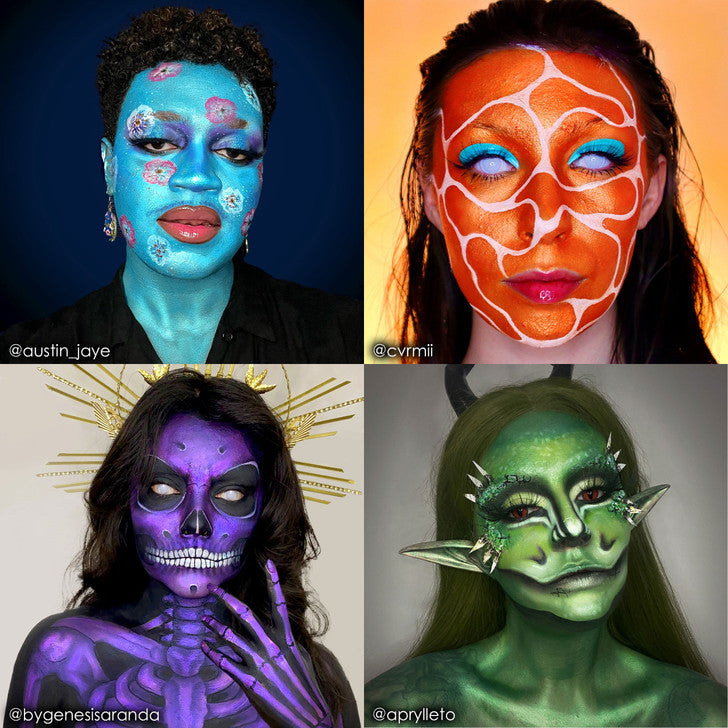 8 Color Paradise Metallic Palette by Mehron – www.artfactoryus.com