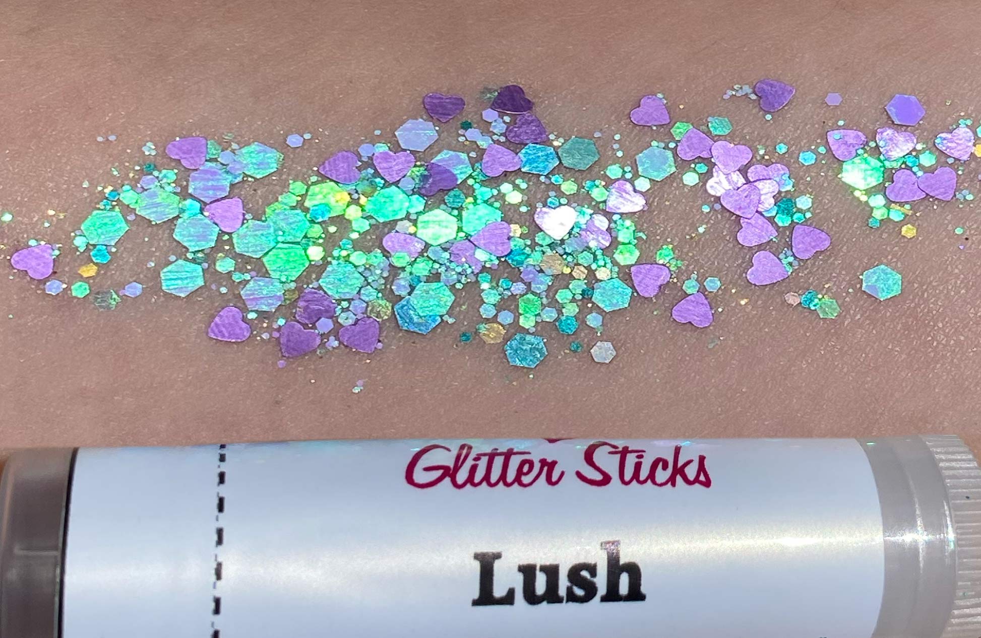 Creative Faces Glitter Sticks - Lush — www.artfactoryus.com