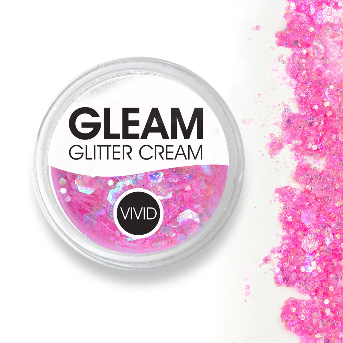 Vivid Gleam Glitter Cream - Princess Pink 30gr — www.artfactoryus.com