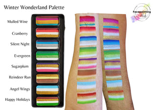 Face Painting Hub - Winter Wonderland Palette — www.artfactoryus.com