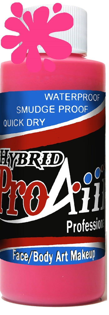 UV fluorescent Hot Pink Hybrid Airbrush Makeup 2oz — www.artfactoryus.com