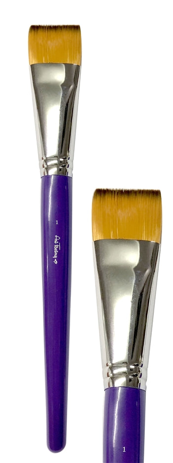 1 Inch Flat Art Factory Studio Brush — www.artfactoryus.com