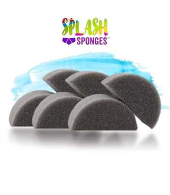 Splash Sponge - Half Moons - 6 pieces — www.artfactoryus.com