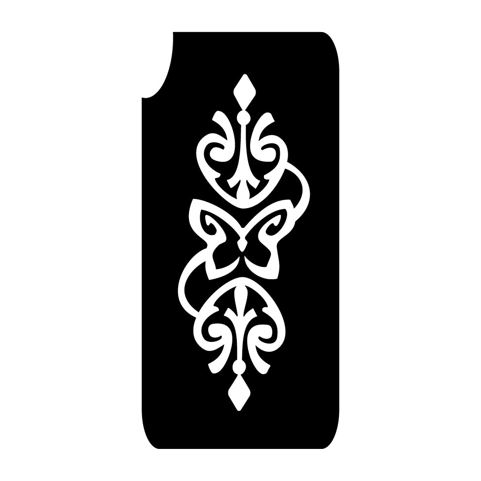 Art Factory Glitter Tattoo Stencil - 420 Ornamental - Set of 5 — www ...