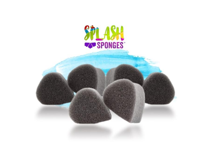 Splash Sponge - Teardrop- 6 pieces — www.artfactoryus.com