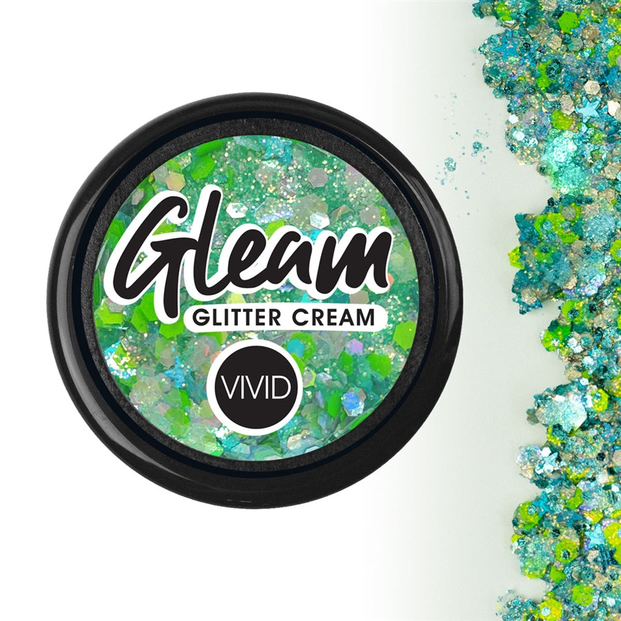 Vivid Gleam Glitter Cream - Sea of Glass 30gr — www.artfactoryus.com